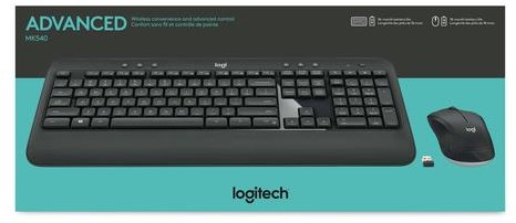 Logitech MK540 draadloze muis en toetsenbord Qwerty